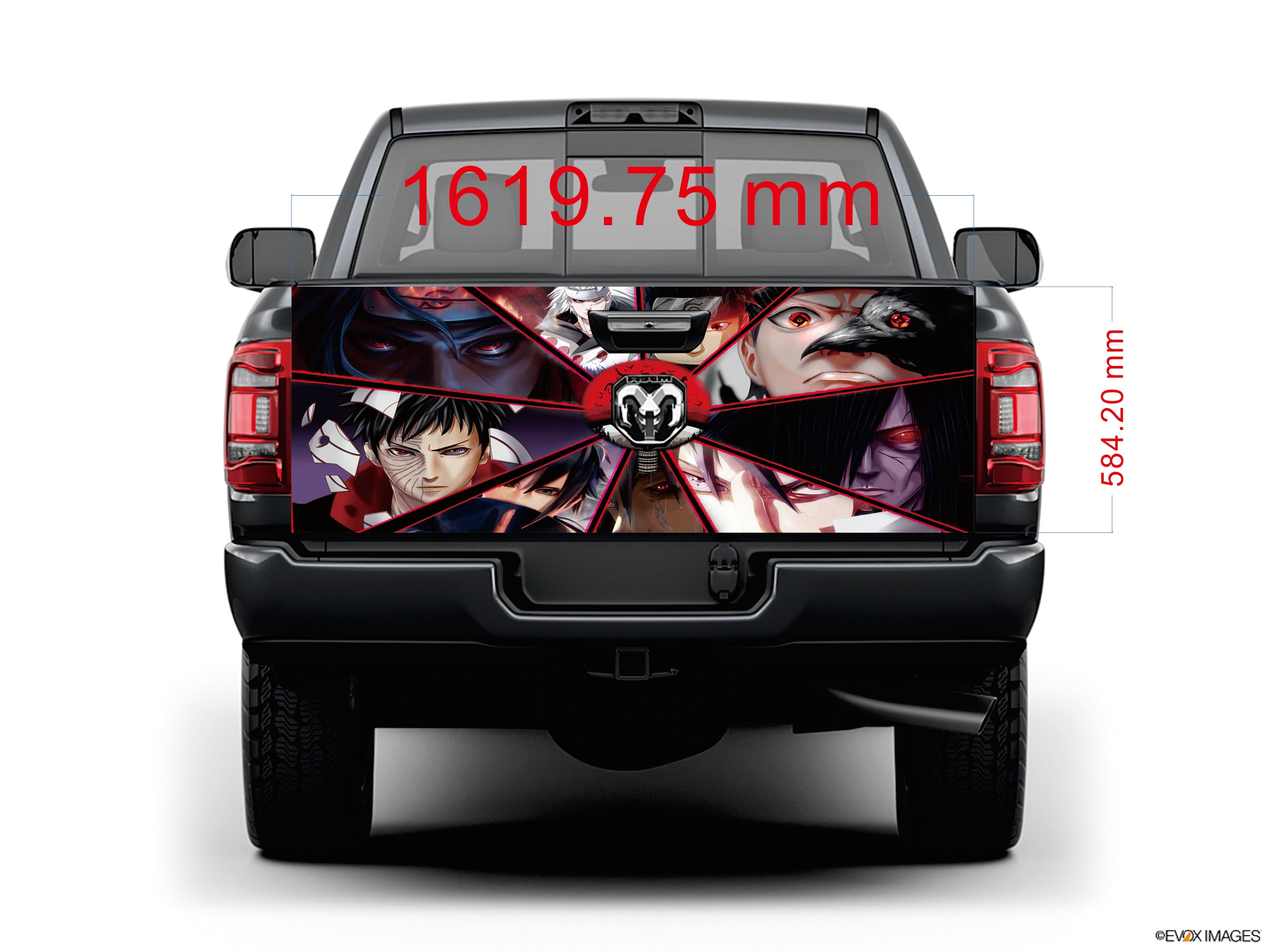 Custom design for 2022 Ram 2500 rear gate – BDSDart